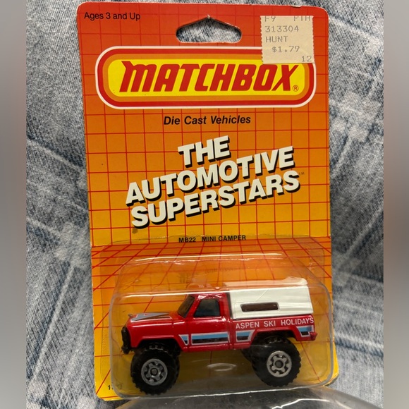 MATCHBOX | Toys | Matchbox The Automotive Superstars Mb22 Mini Camper ...
